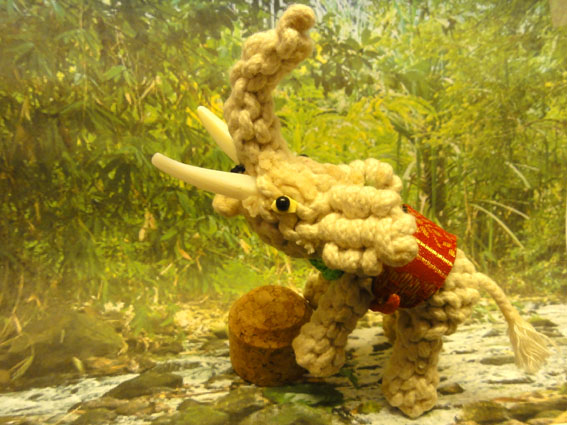 Knotted Animals and Figures