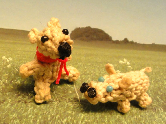 Knotted Animals and Figures