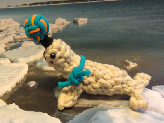 Knotted Animals and Figures